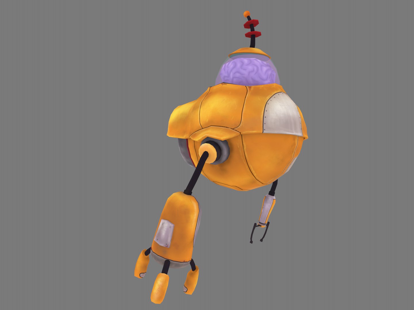 3D Character Robot Hybrid - TurboSquid 1373779