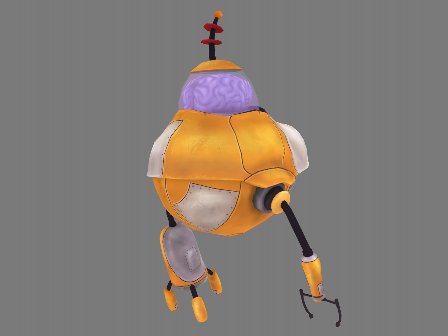 3D Character Robot Hybrid - TurboSquid 1373779