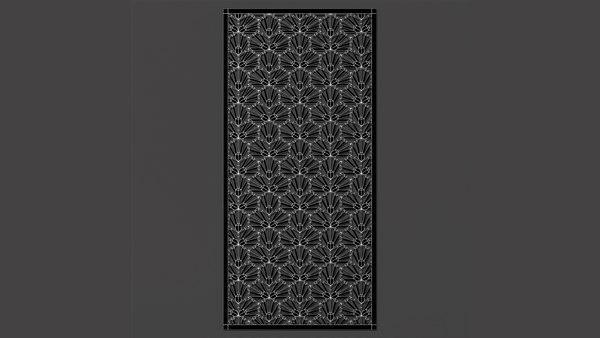 Decorative panel 342 3D - TurboSquid 1737025