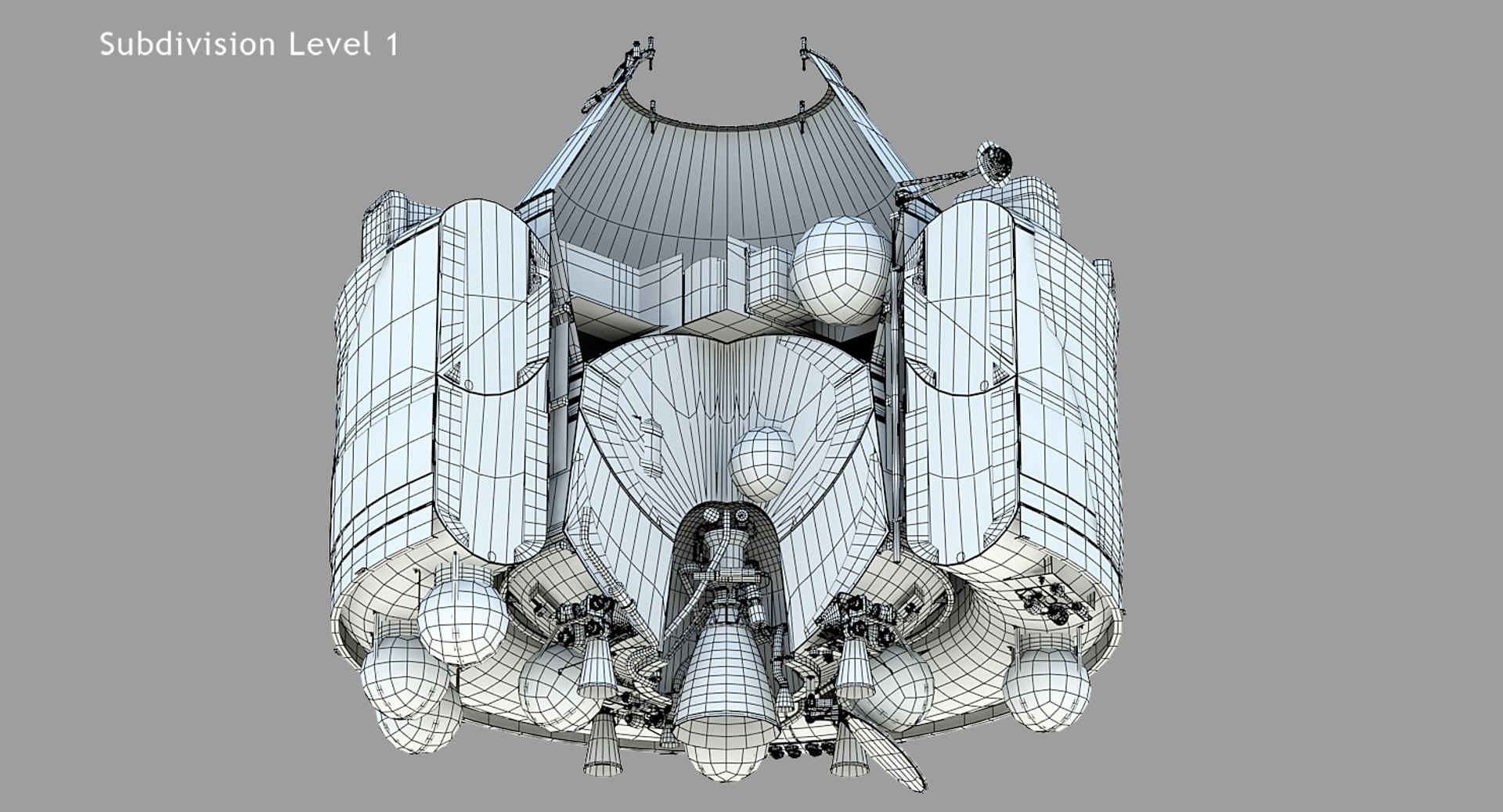 Briz-m breeze-m upper stage 3D model - TurboSquid 1158017