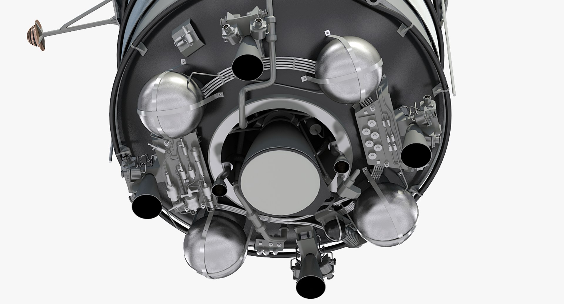 Briz-m breeze-m upper stage 3D model - TurboSquid 1158017