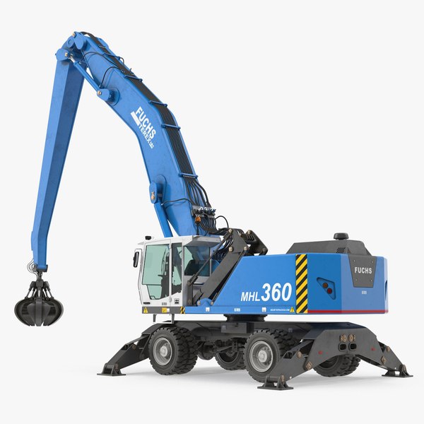 Handler terex fuchs mhl360 3D model - TurboSquid 1337507