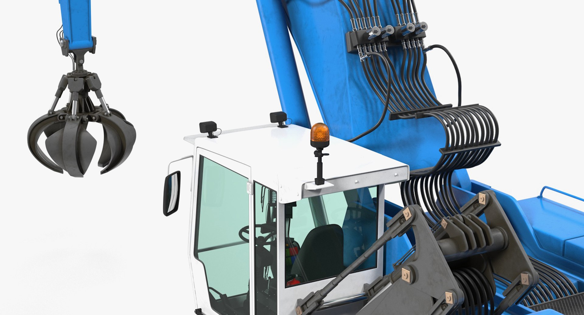 Handler terex fuchs mhl360 3D model - TurboSquid 1337507