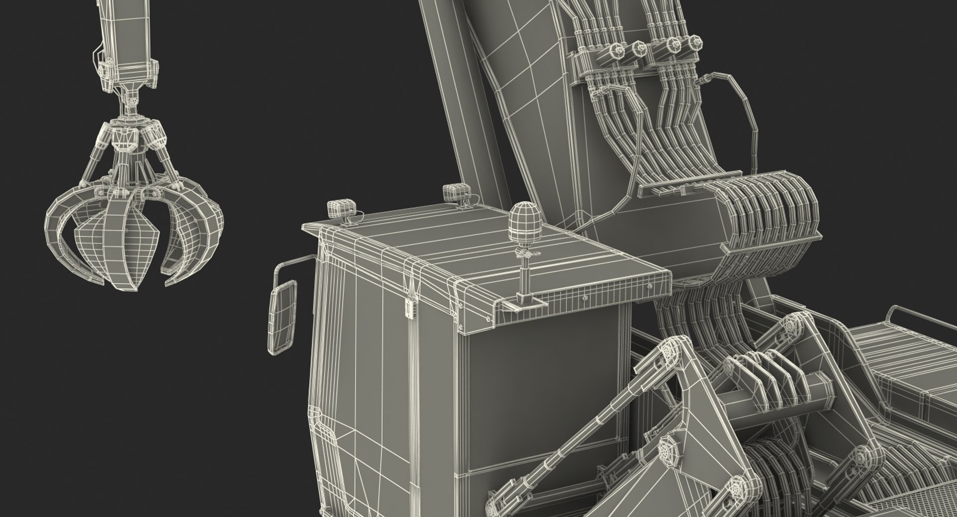 Handler terex fuchs mhl360 3D model - TurboSquid 1337507