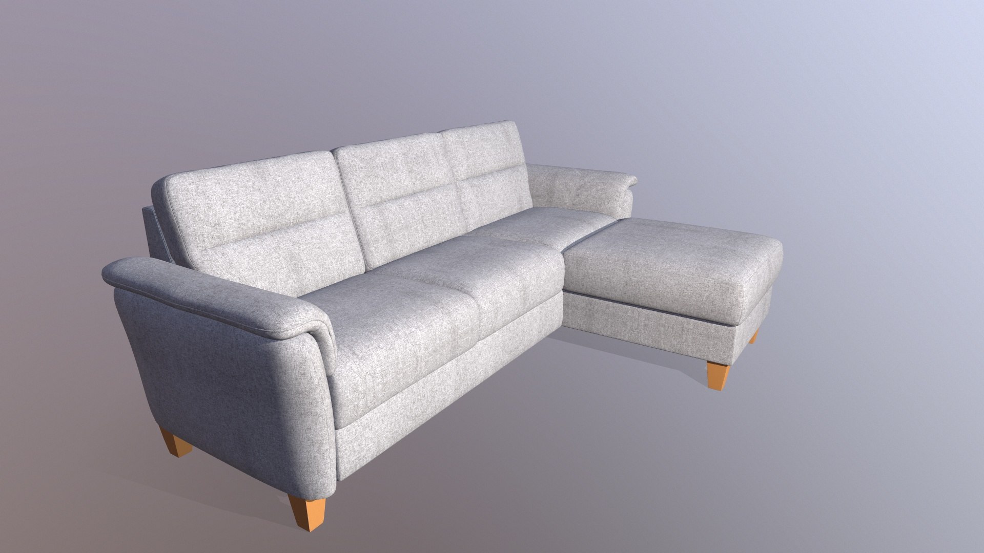 Sofa L Shaped 3D Model - TurboSquid 2247578