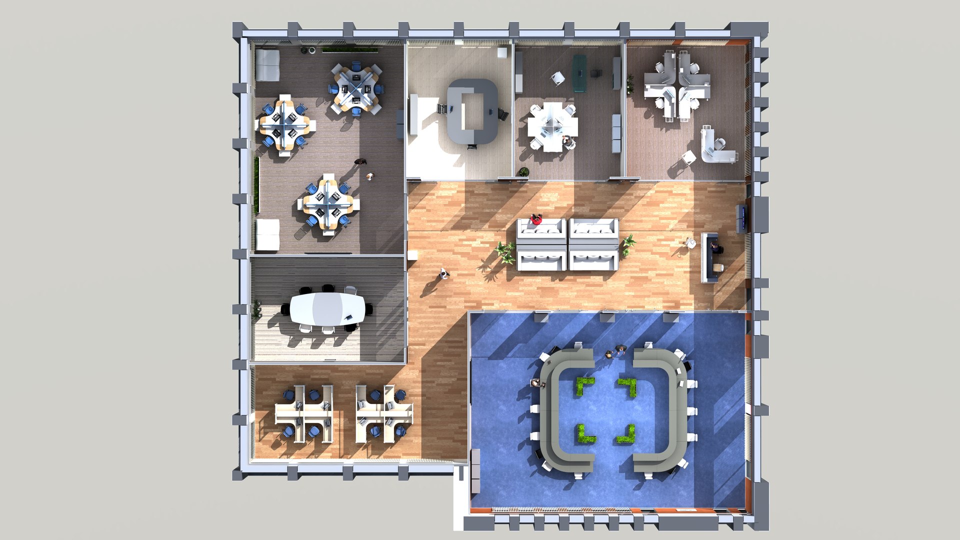 3d-scenes - office 03 3D model - TurboSquid 1420311