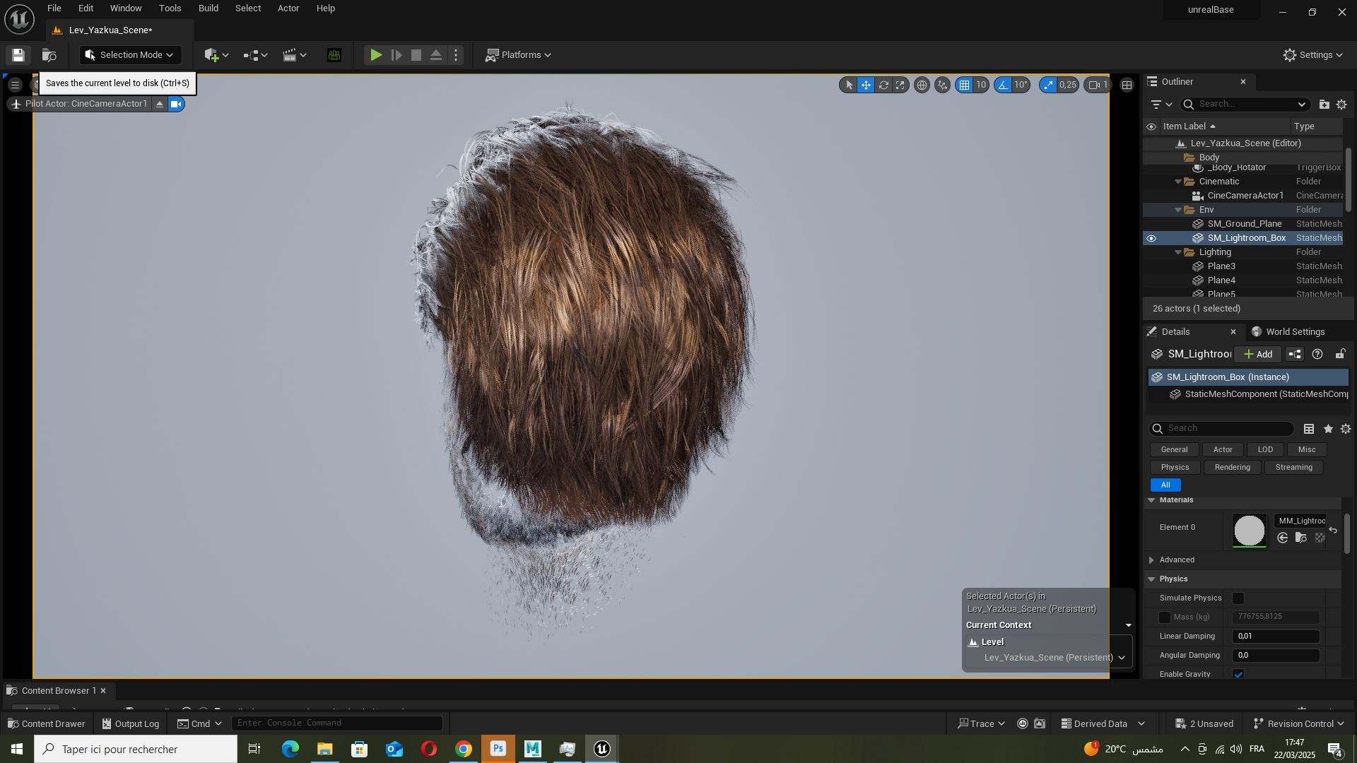 3D Realistic Male Hairstyle And Beard - Game Ready 3D Model ...
