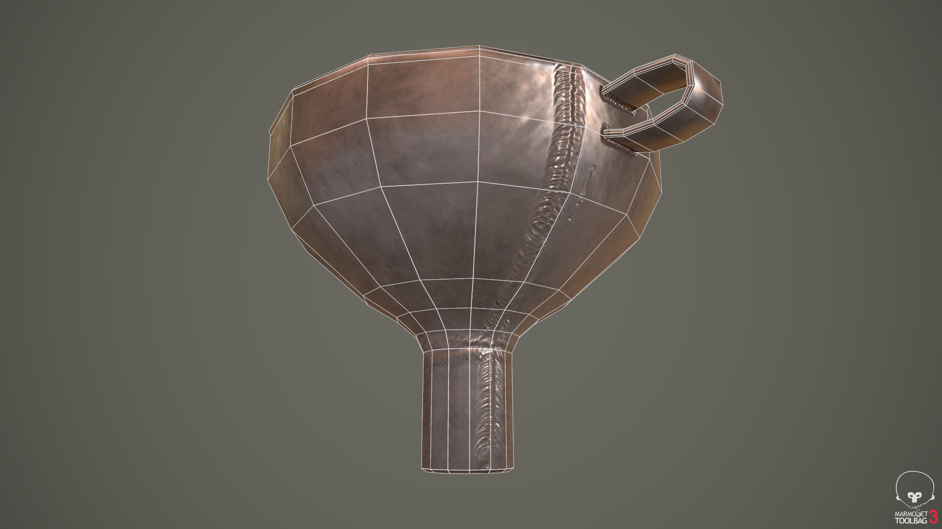 Metal Funnel 3D Model - TurboSquid 1466912