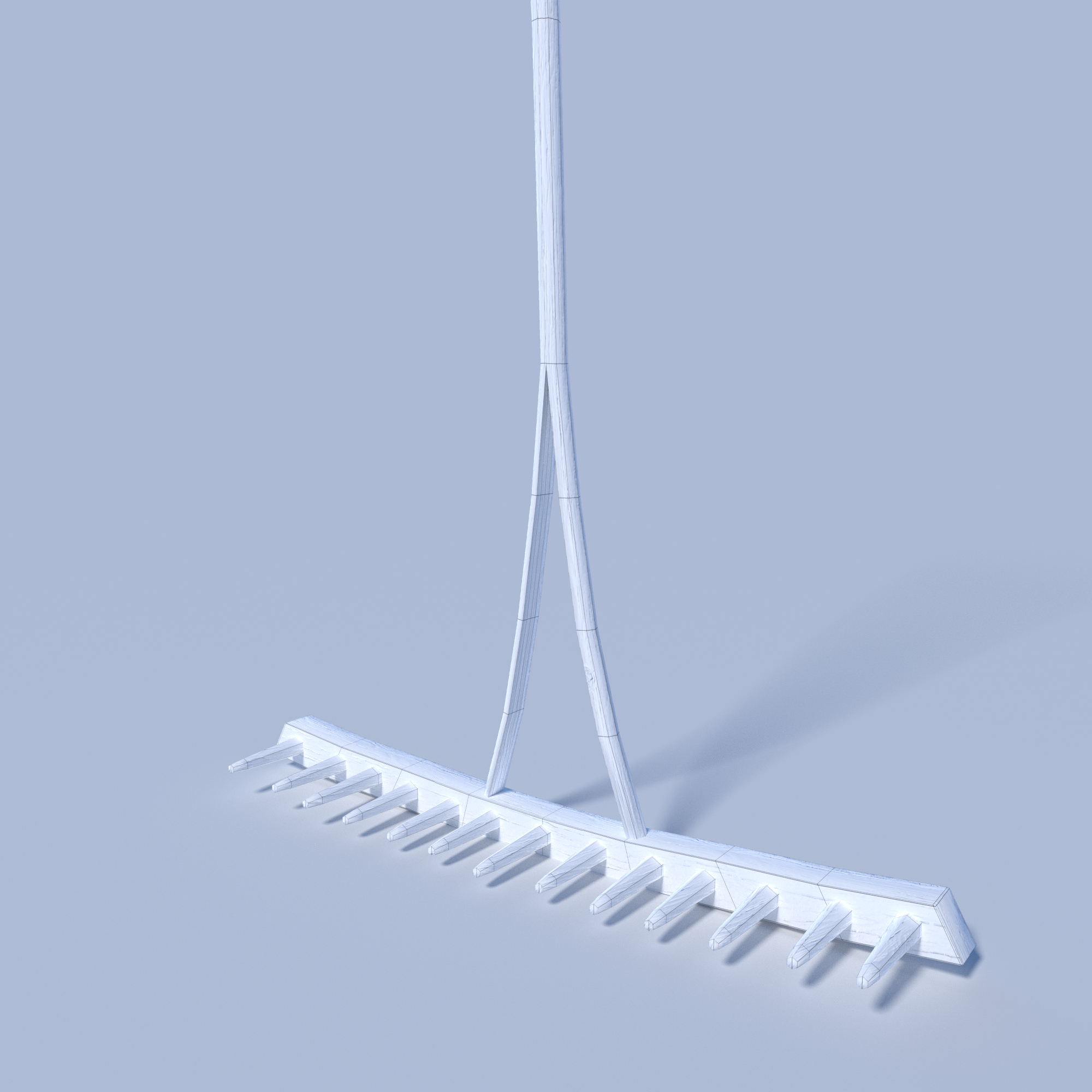 3D rake blender cycles model - TurboSquid 1306490