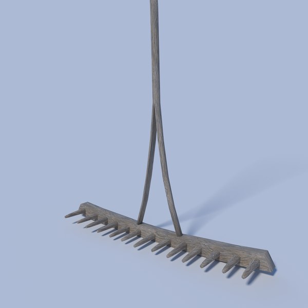 3D rake blender cycles model - TurboSquid 1306490