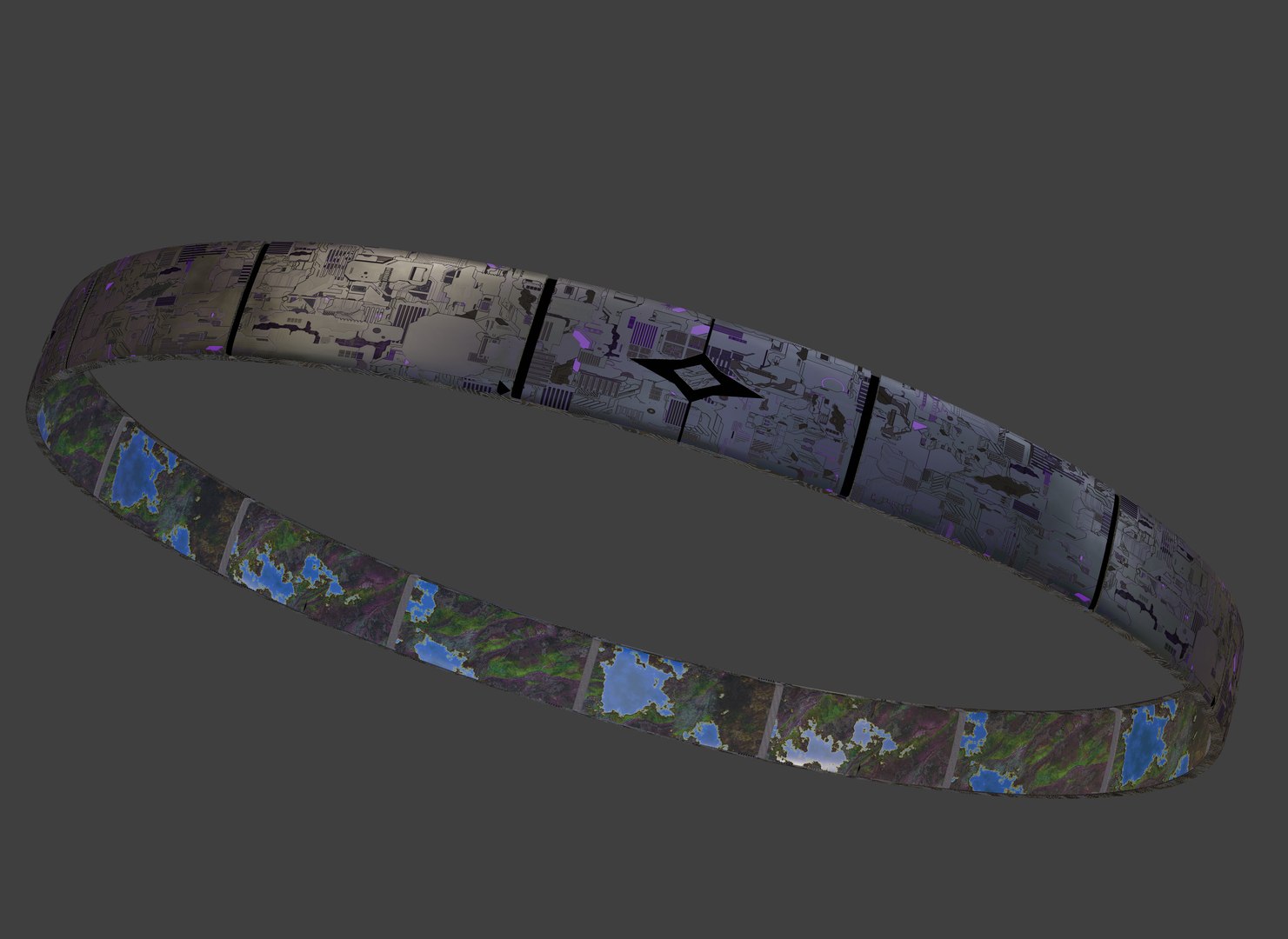 Rotating Space Habitat Ring V1 3D Model - TurboSquid 1739920