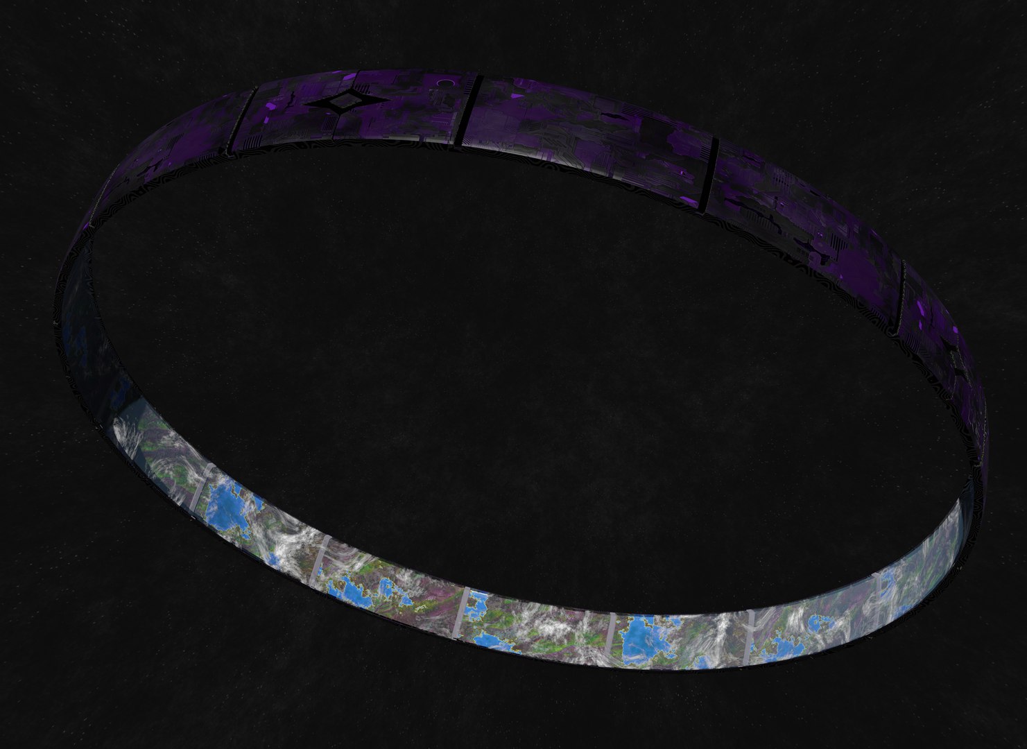 Rotating Space Habitat Ring V1 3D Model - TurboSquid 1739920