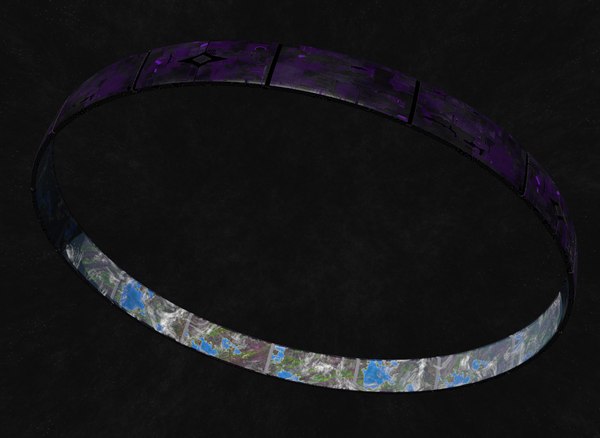 Rotating space habitat ring v1 3D model - TurboSquid 1739920