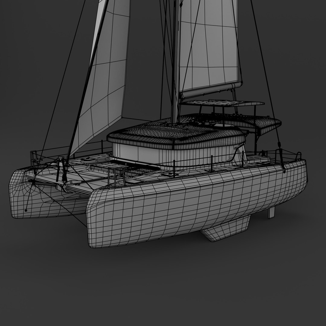 Catamaran Lagoon 42 Model - TurboSquid 1702050