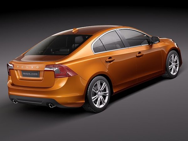 s60 2011 sedan 3d model