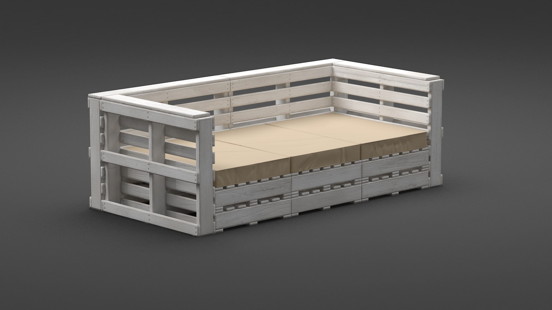 3D Patio Pallet Furnishings Collection - TurboSquid 2066597