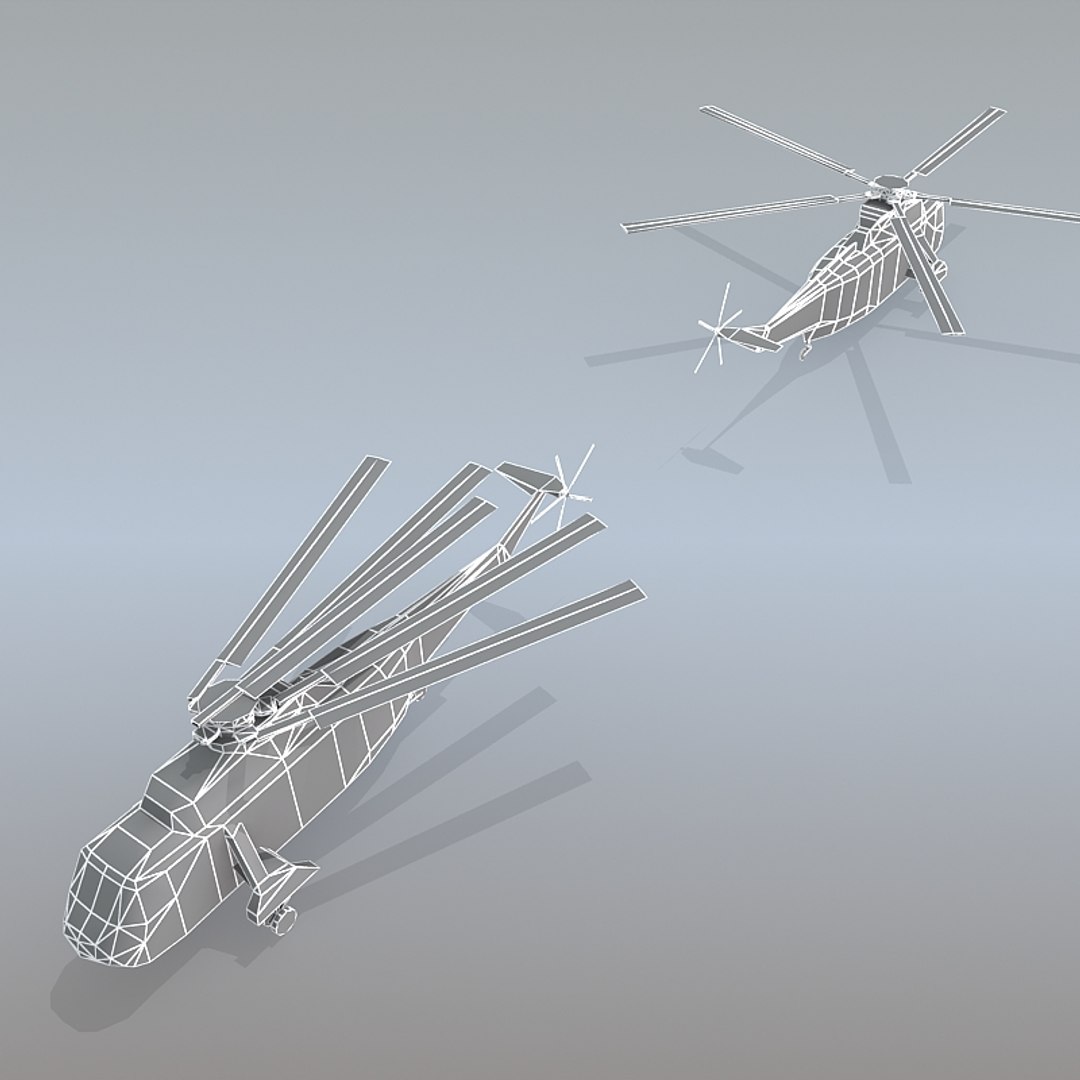 Royal Navy Westland Sea King 3d Model