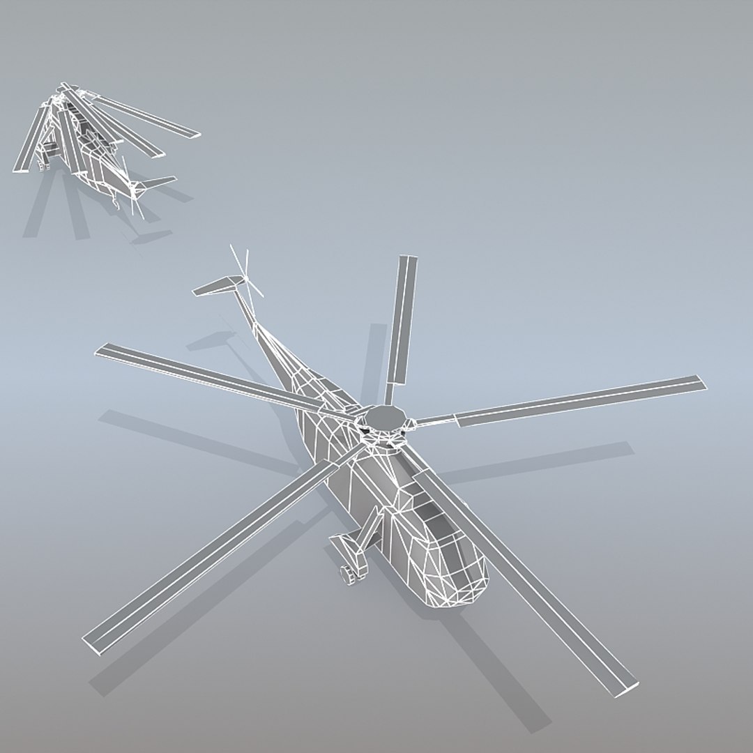 Royal Navy Westland Sea King 3d Model