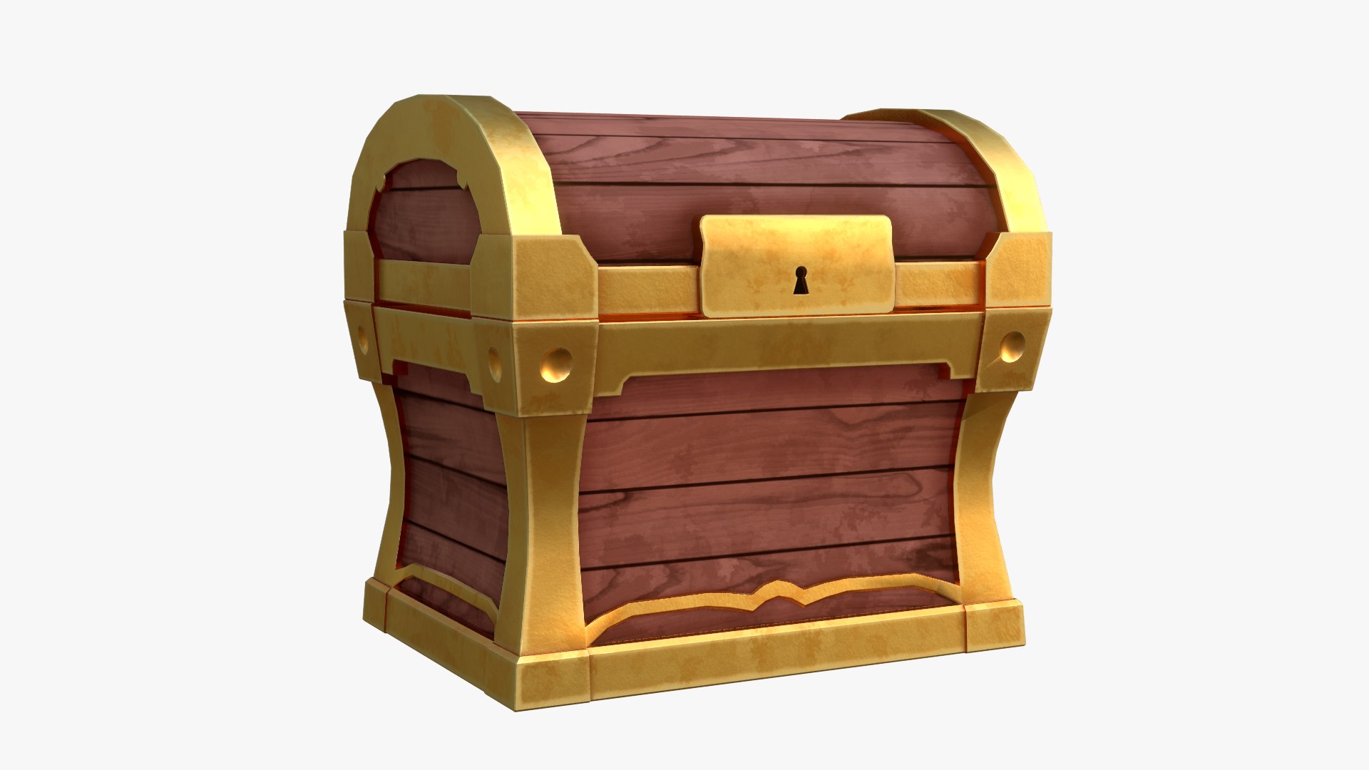 Treasure Chest 3D model - TurboSquid 2103495