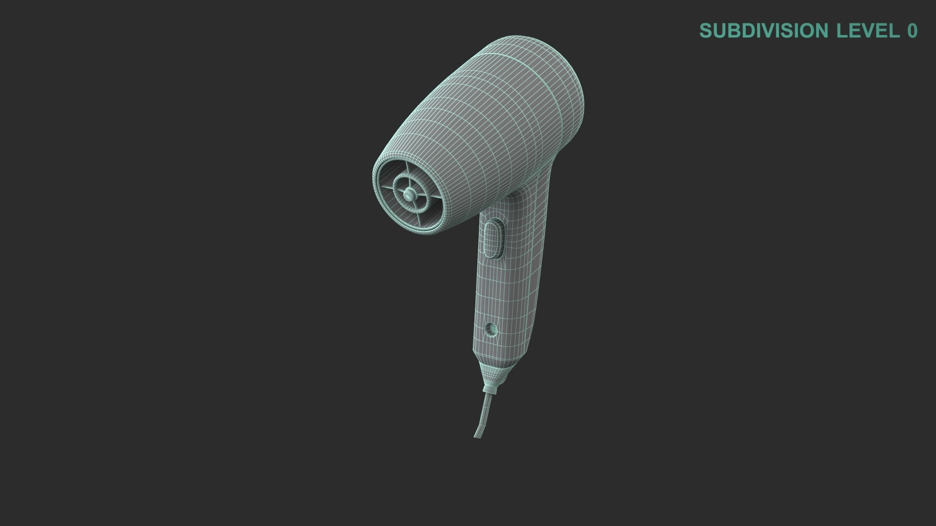 Hair Dryer 3D Model - TurboSquid 2140901