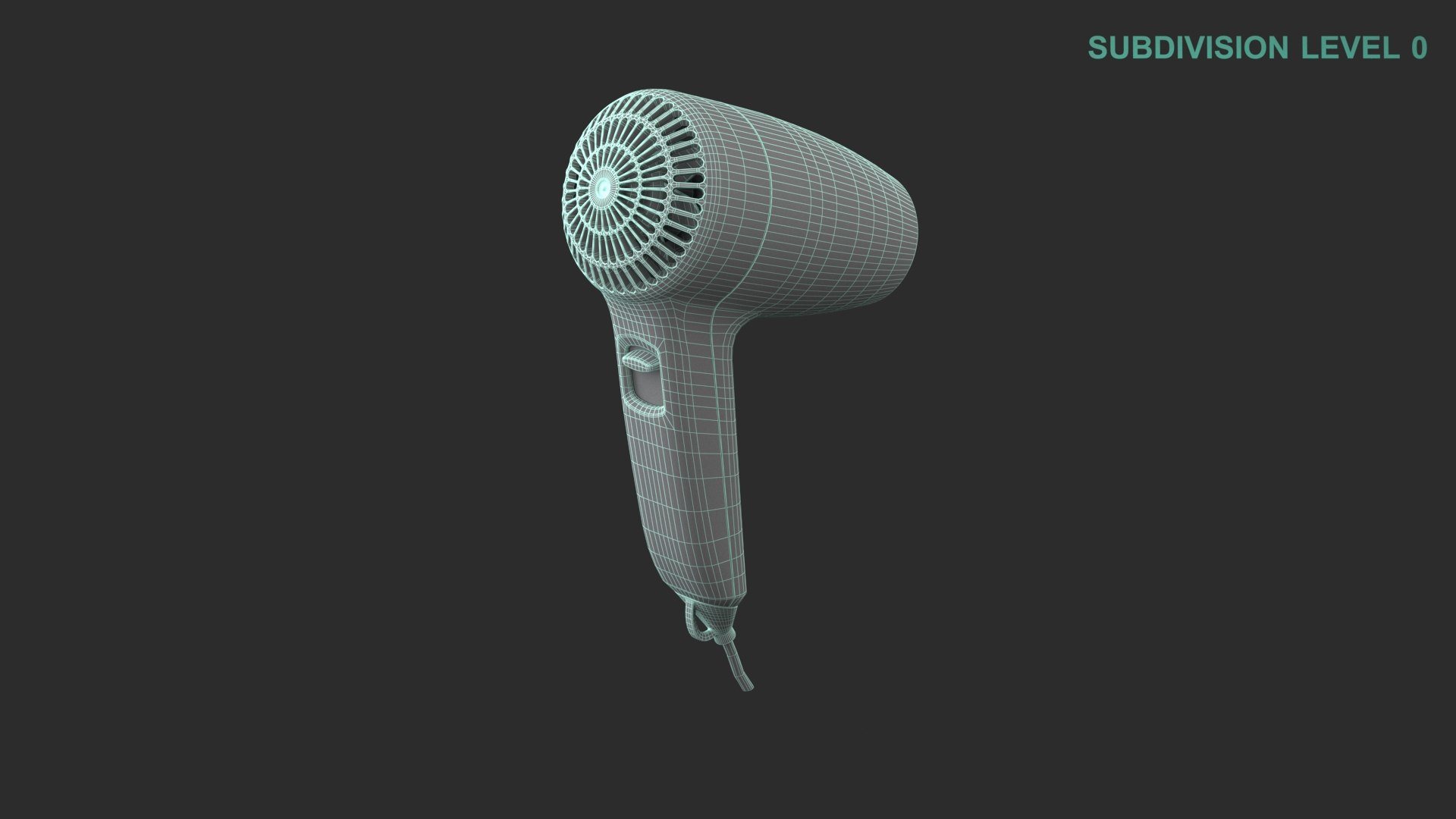 Hair Dryer 3D Model - TurboSquid 2140901