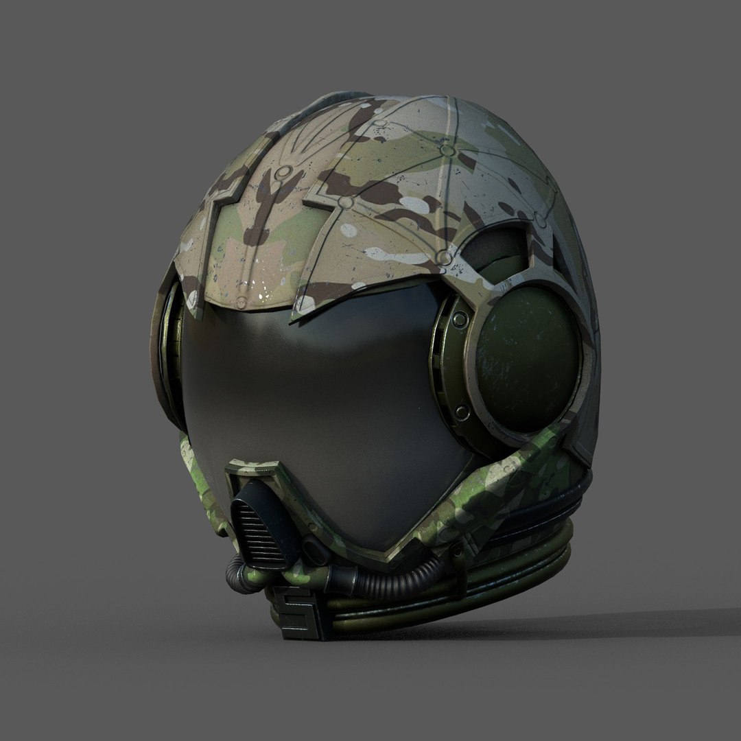 Helmet armor 3D model - TurboSquid 1475603