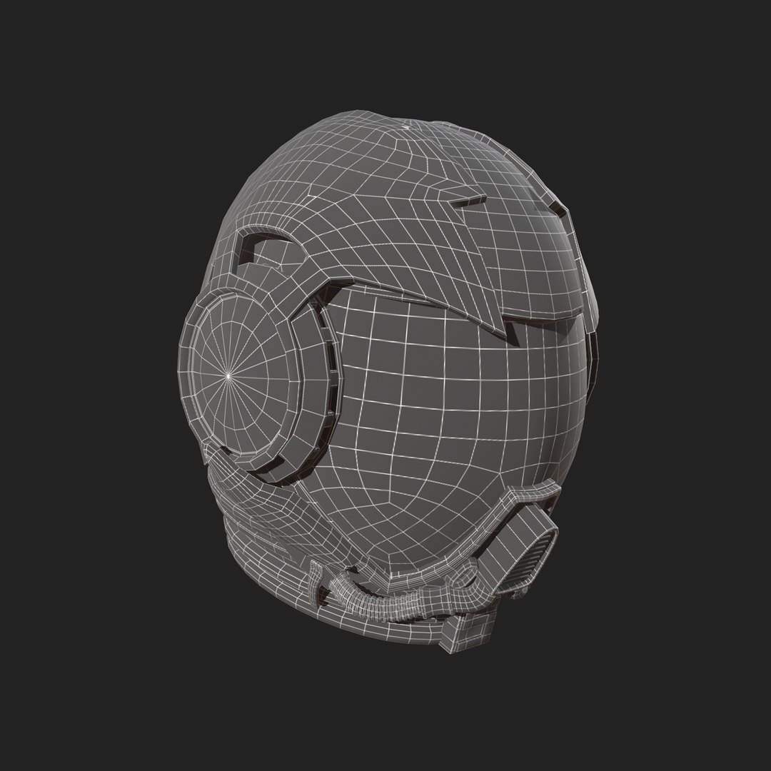 Helmet armor 3D model - TurboSquid 1475603