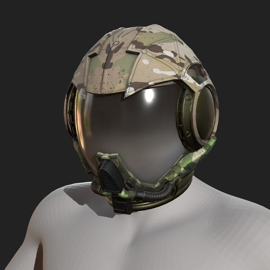 Helmet armor 3D model - TurboSquid 1475603