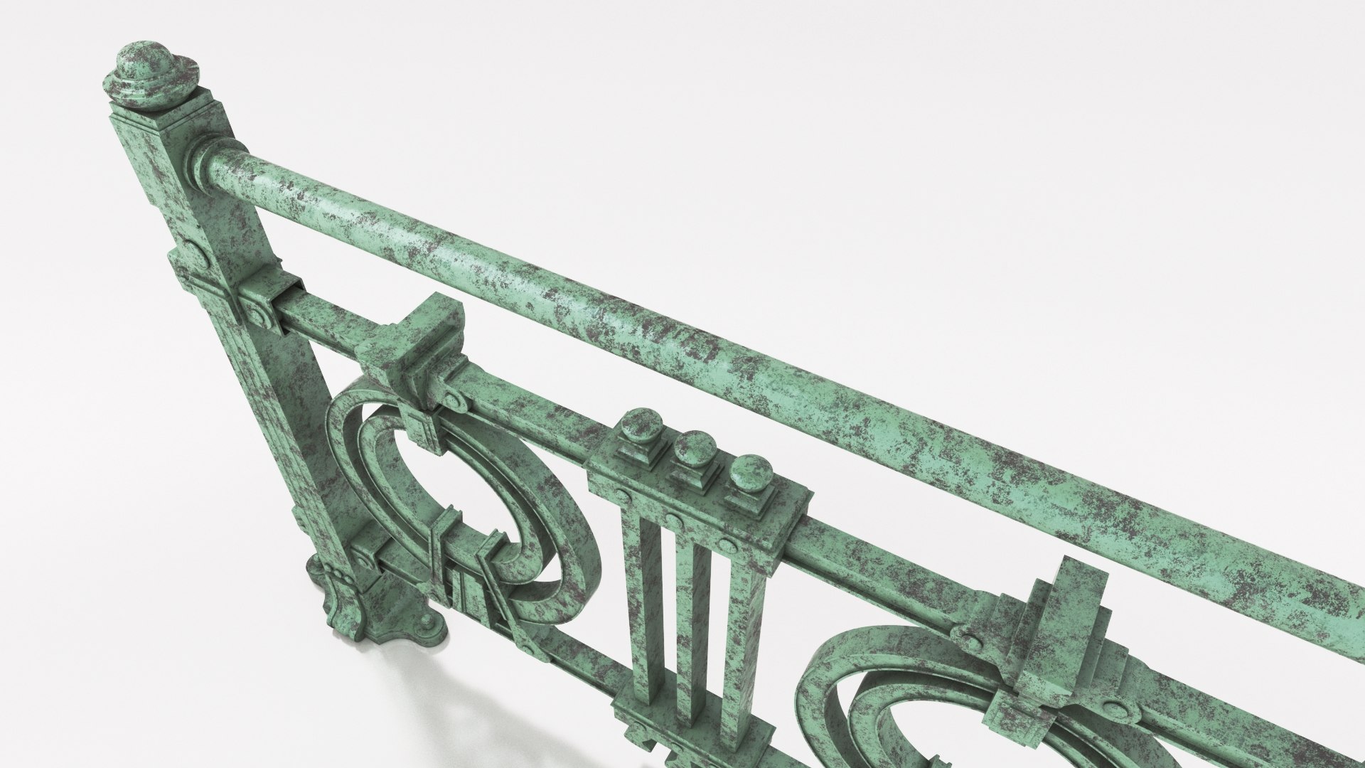 Railing Otto Wagner Architectural Model - TurboSquid 1441810