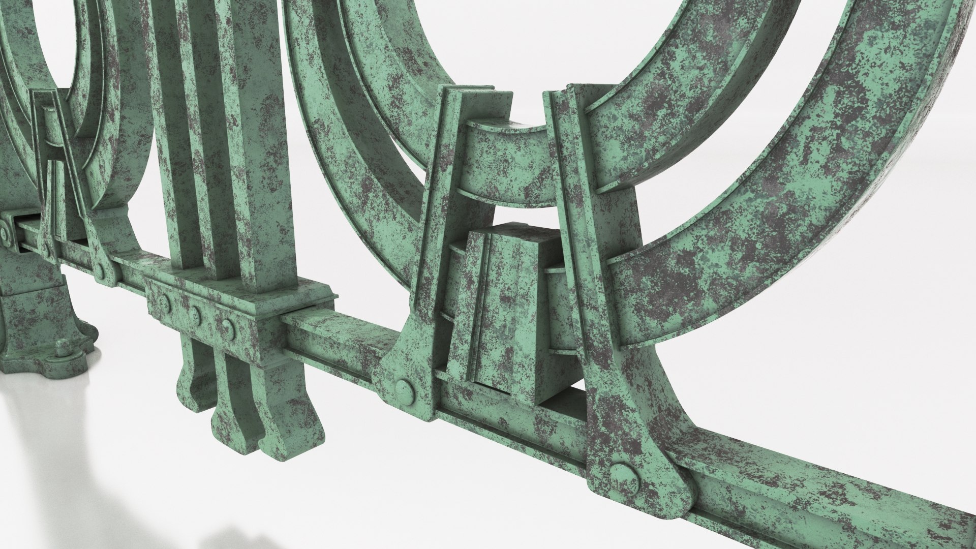 Railing Otto Wagner Architectural Model - TurboSquid 1441810