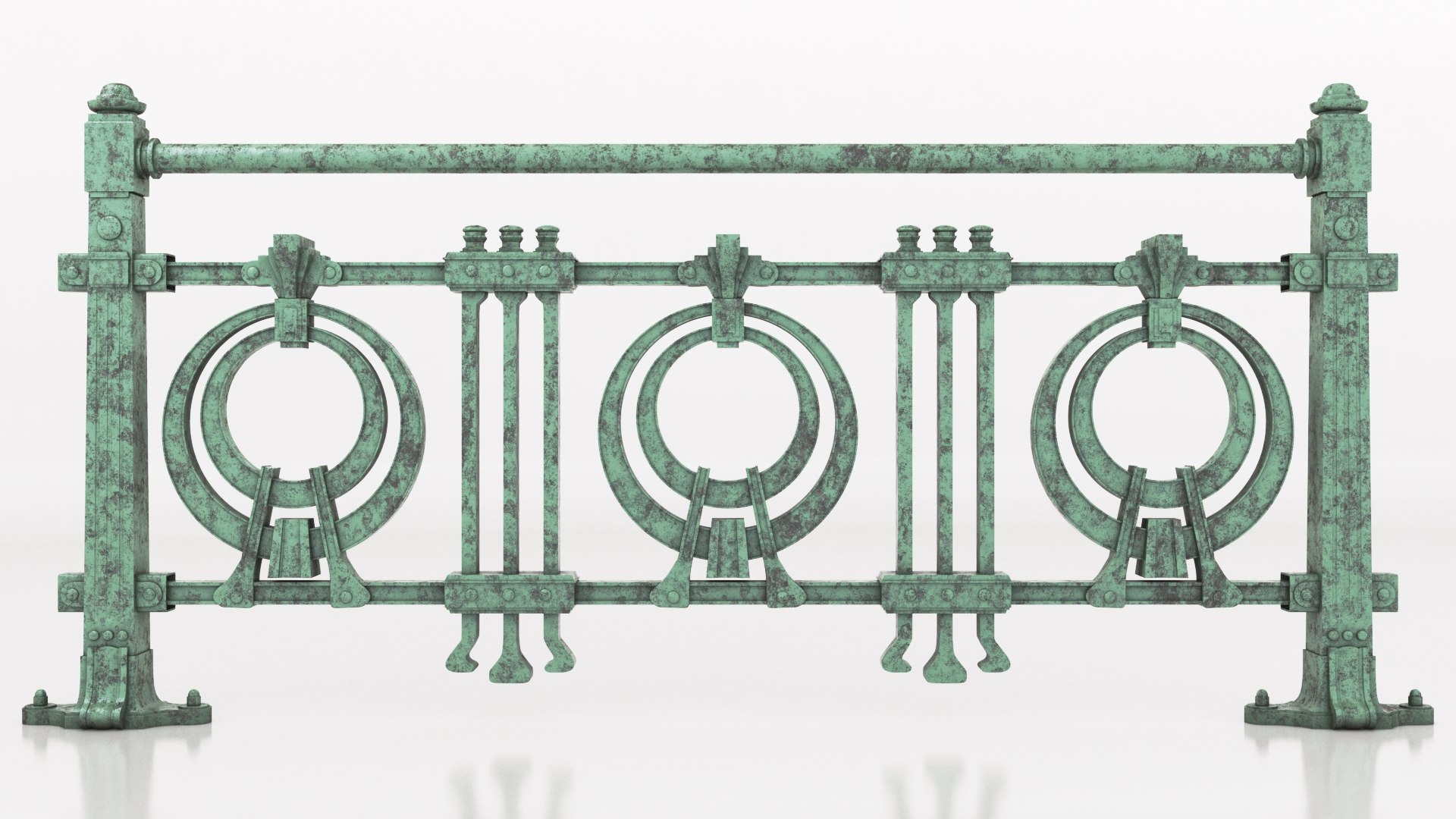 Railing Otto Wagner Architectural Model - TurboSquid 1441810