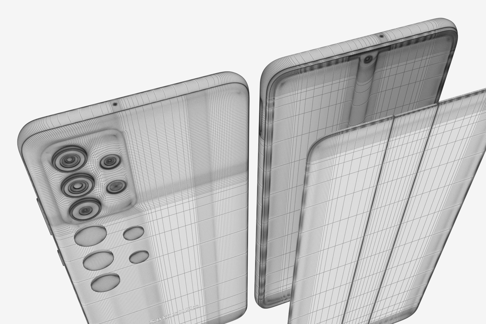 3D samsung galaxy a32 model - TurboSquid 1706081