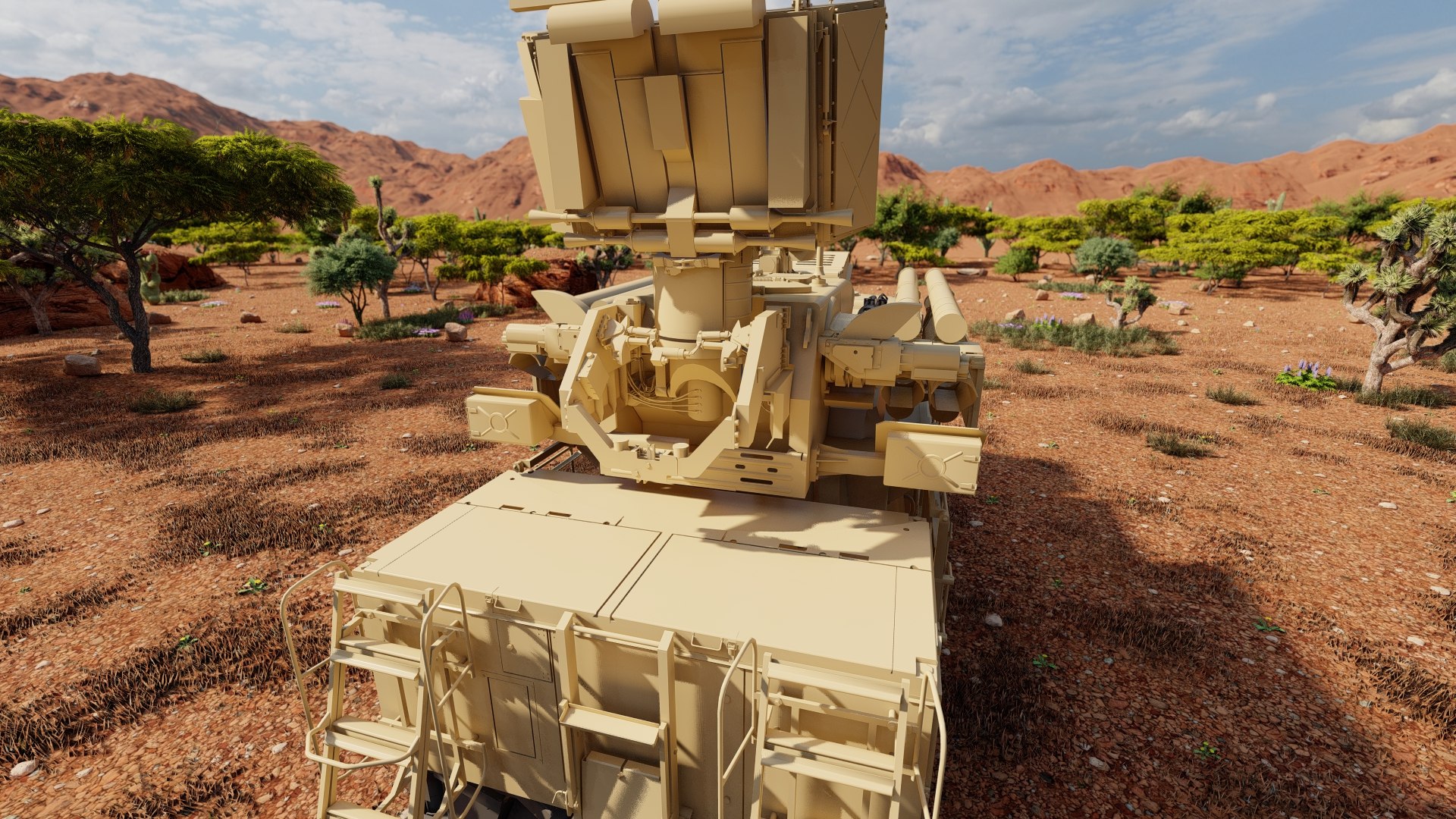 3D Pantsir 96K6-S1 - TurboSquid 2272186