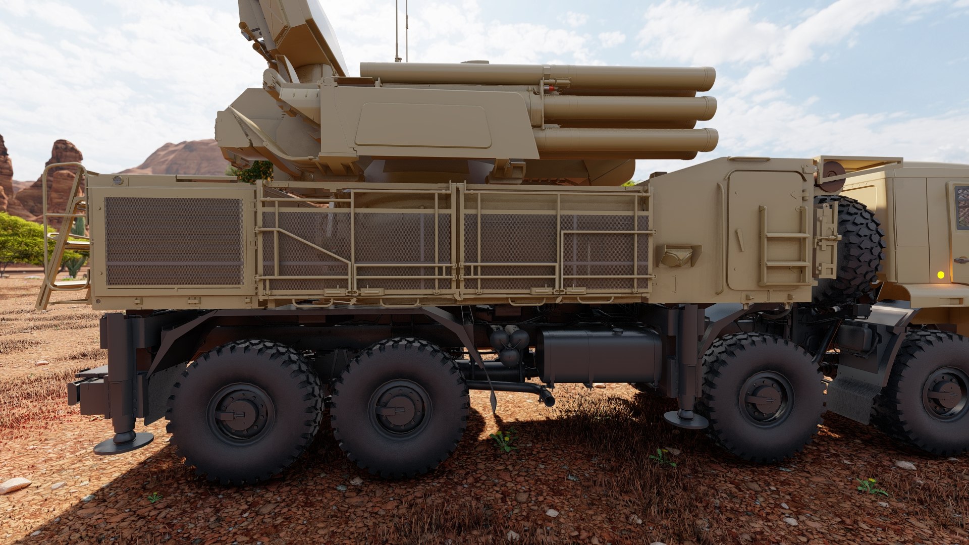 3D Pantsir 96K6-S1 - TurboSquid 2272186