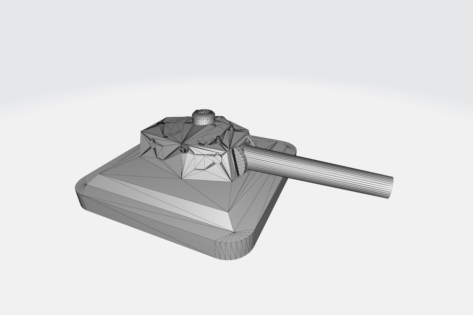 3D Type 5 Turret Bunker Model - TurboSquid 2251747