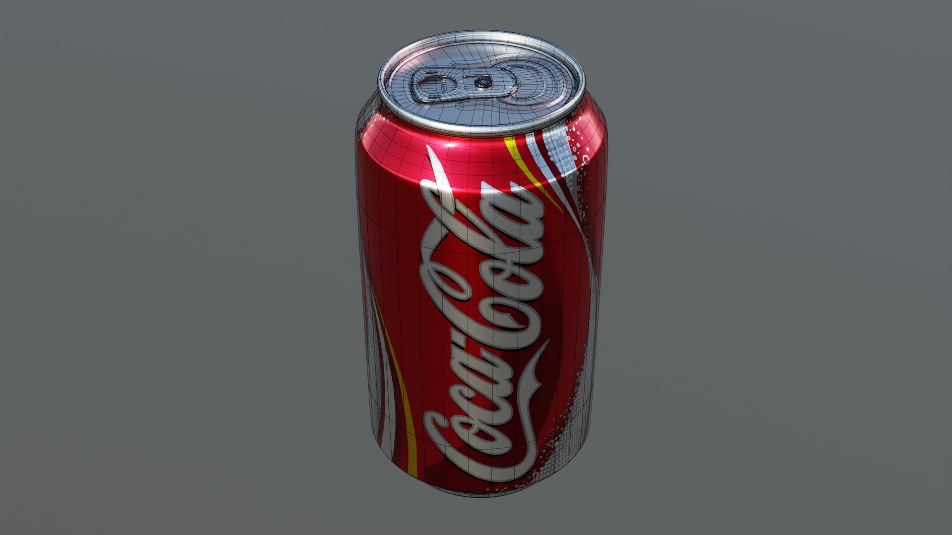 Coke Can With Condensation And Ice Cubes Model - TurboSquid 2025909