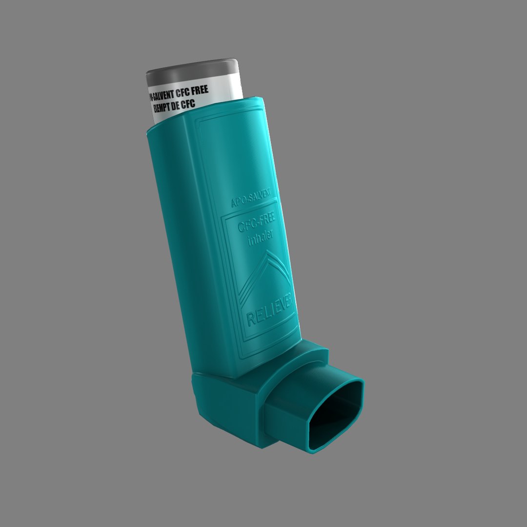 Asthma Inhaler Spacer 3d Model