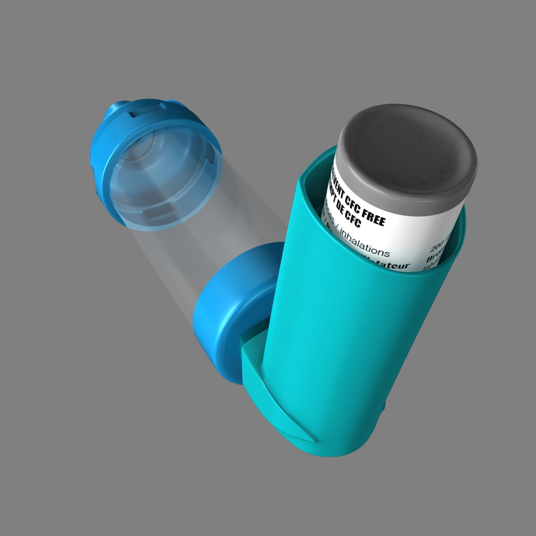 Asthma Inhaler Spacer 3d Model