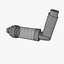 Asthma Inhaler Spacer 3d Model