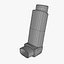 Asthma Inhaler Spacer 3d Model