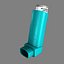 Asthma Inhaler Spacer 3d Model