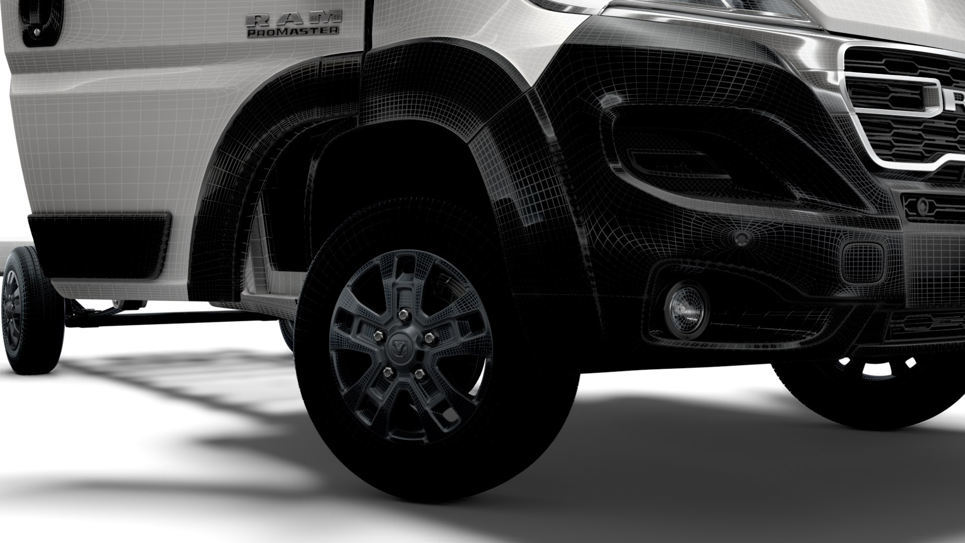 RAM Promaster Chassis HQ Interior Single Cab 4300 WB 2023 model ...