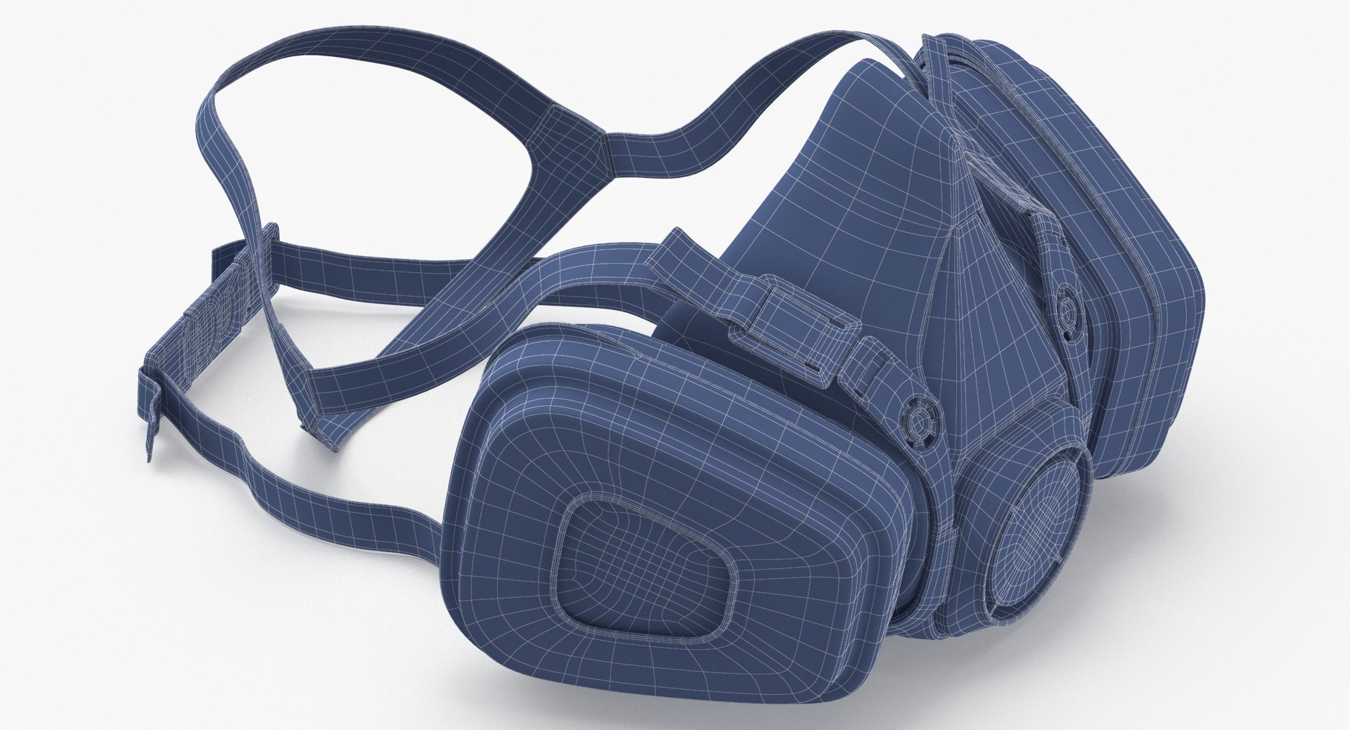 Paint Respirator Pose 02 Clean 3D Model - TurboSquid 2101979