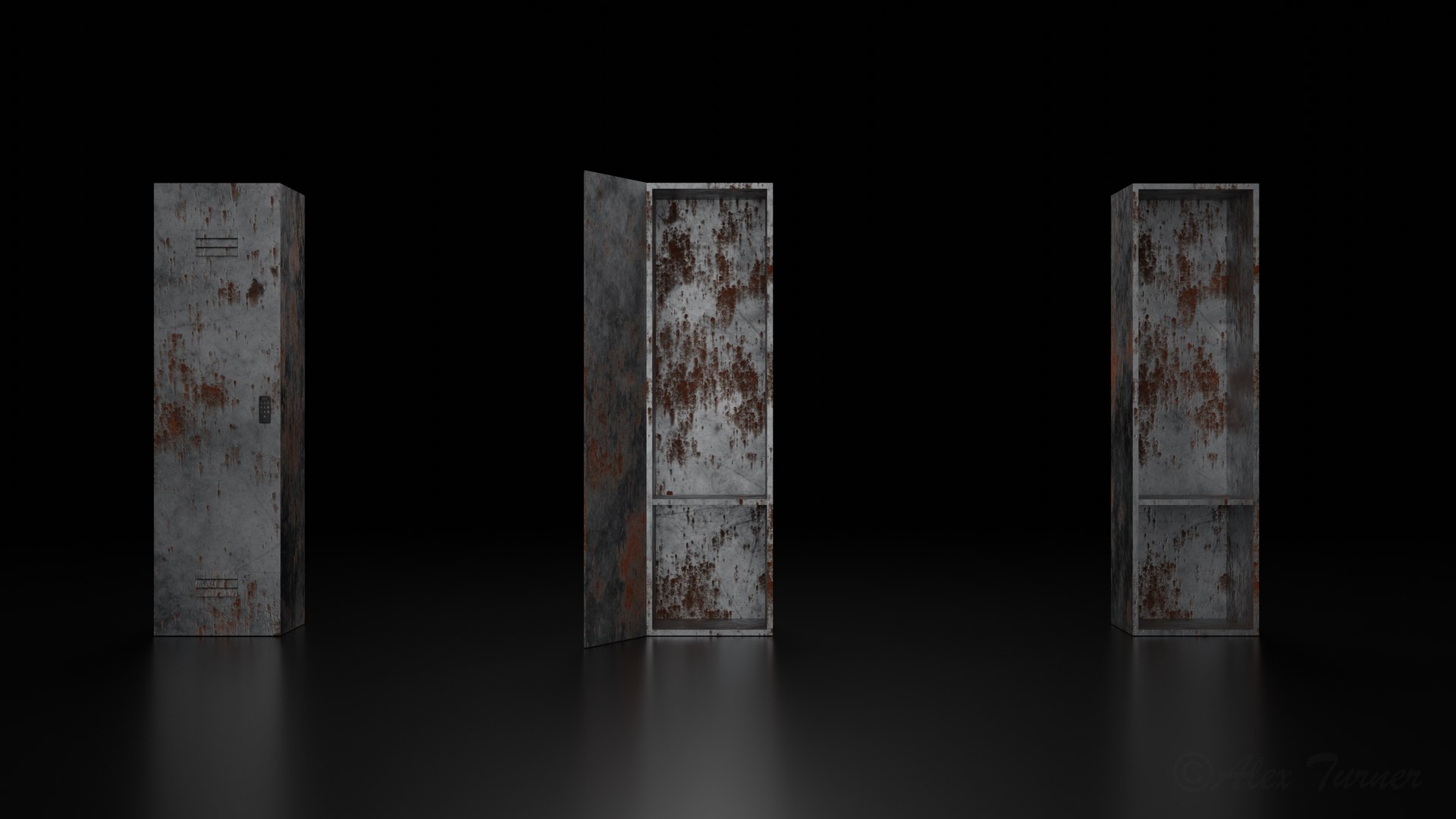 Locker Pack 3D Model - TurboSquid 2213795