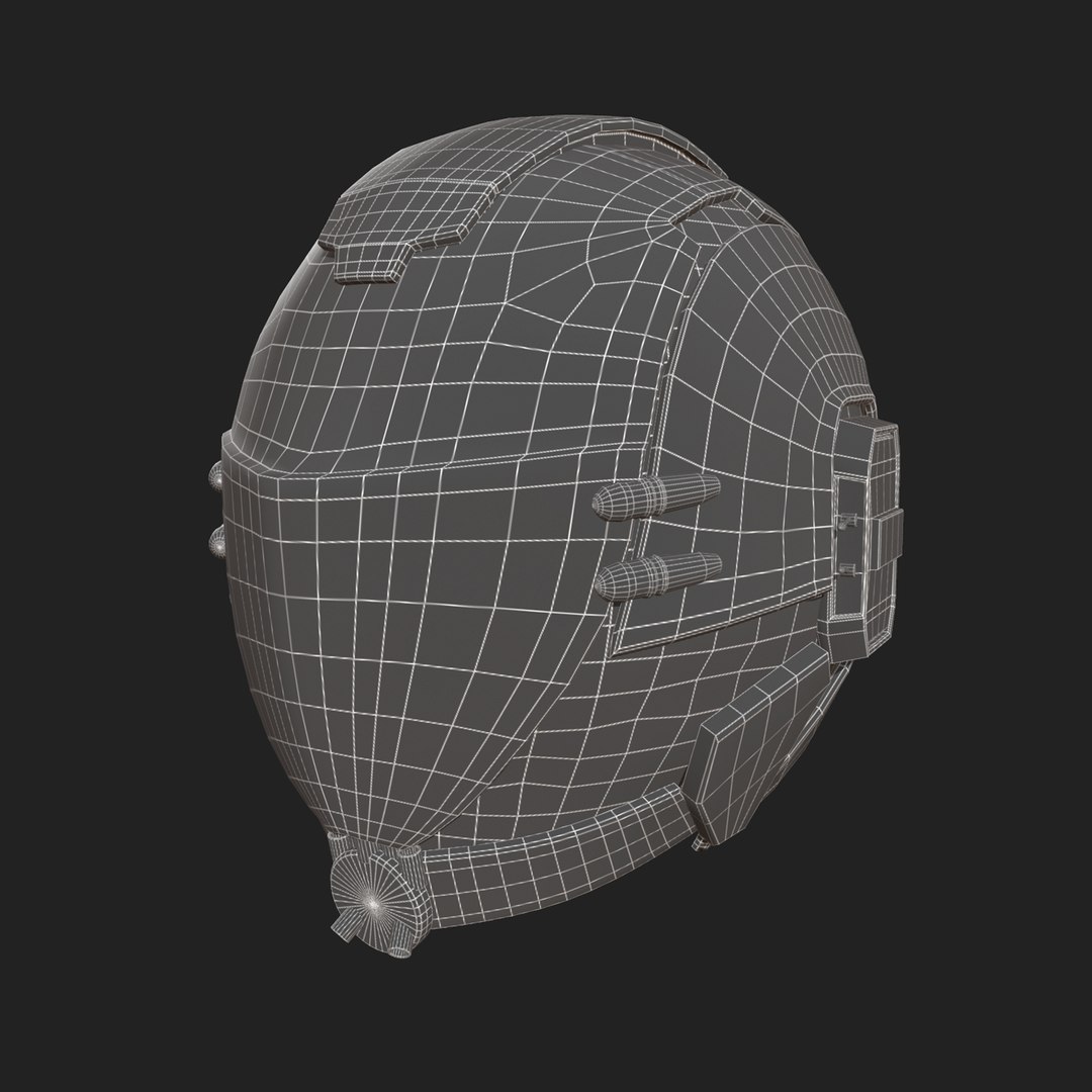 3D Helmet Sci Fi Model - TurboSquid 1501768