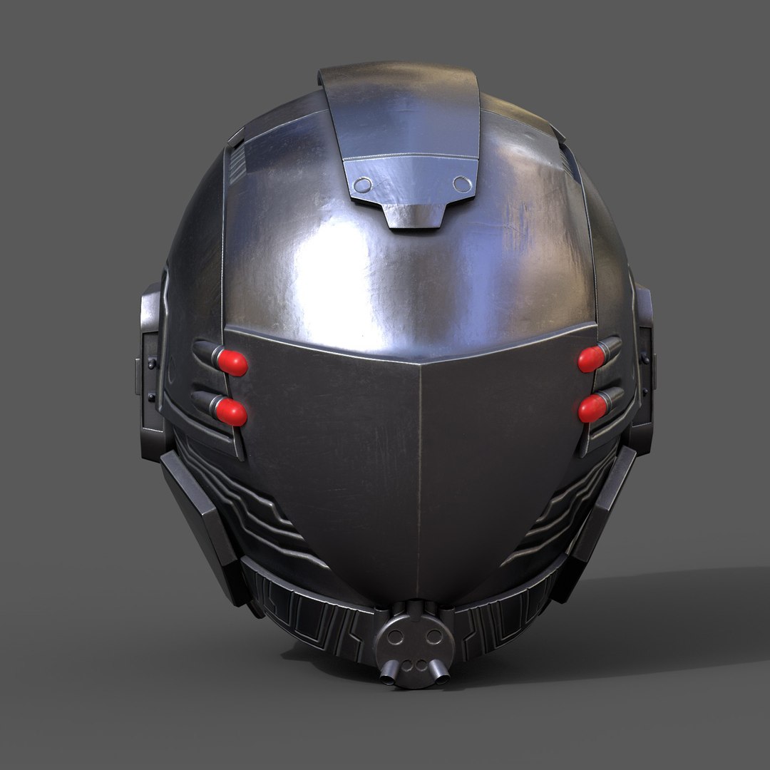 3D Helmet Sci Fi Model - TurboSquid 1501768