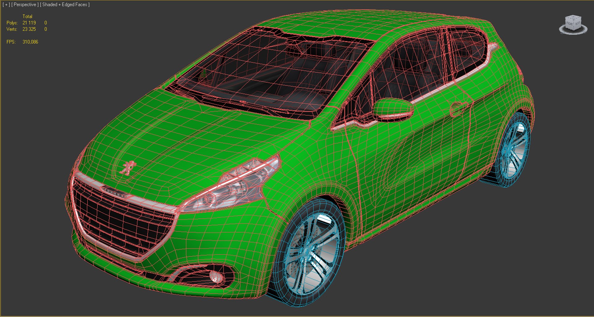 3D 2017 Peugeot 208 - TurboSquid 1219114