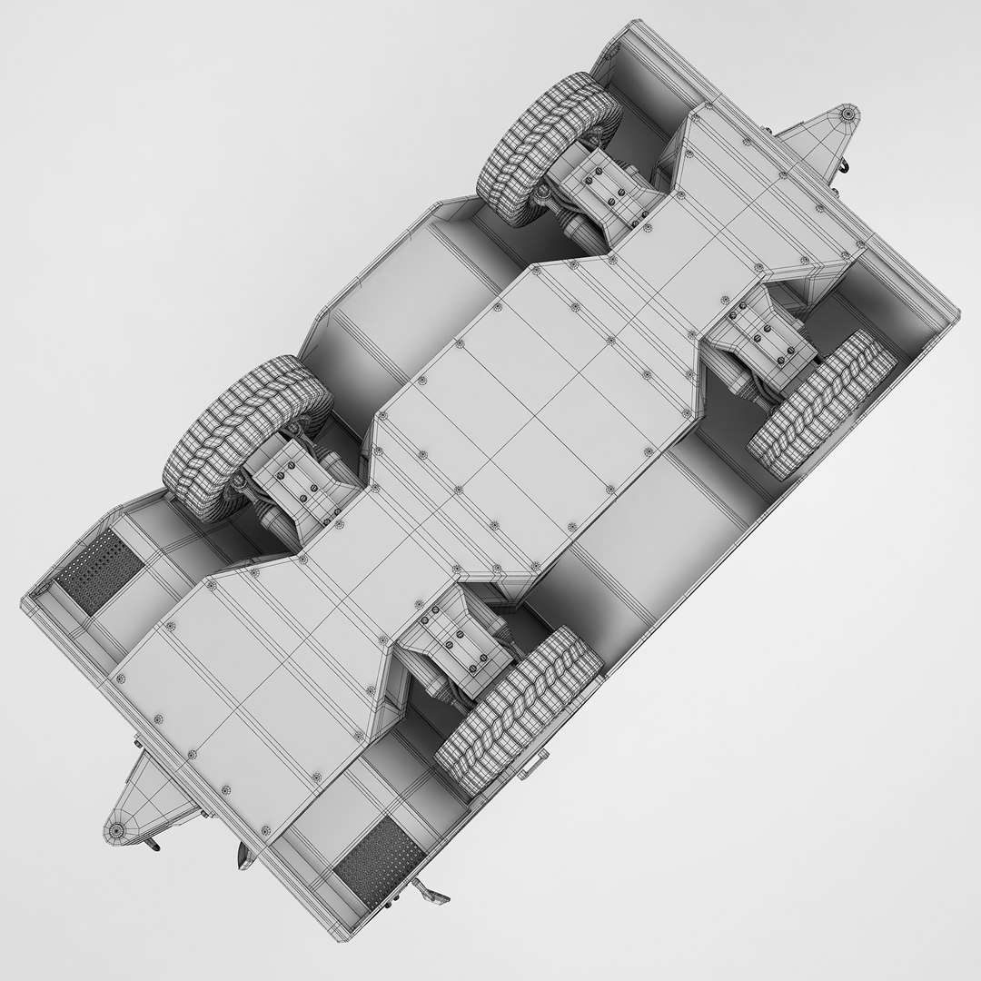Douglas dc5-42 3D model - TurboSquid 1192660
