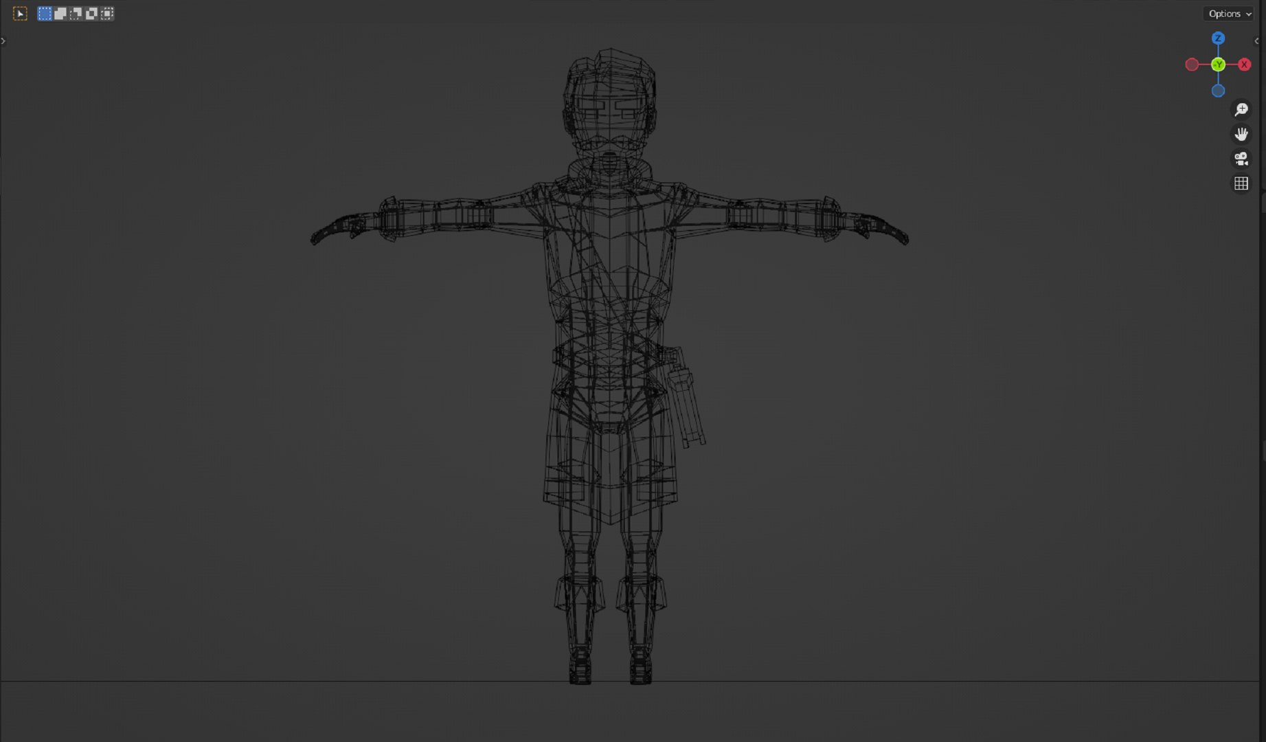 3D Low Poly Mage - TurboSquid 1864778