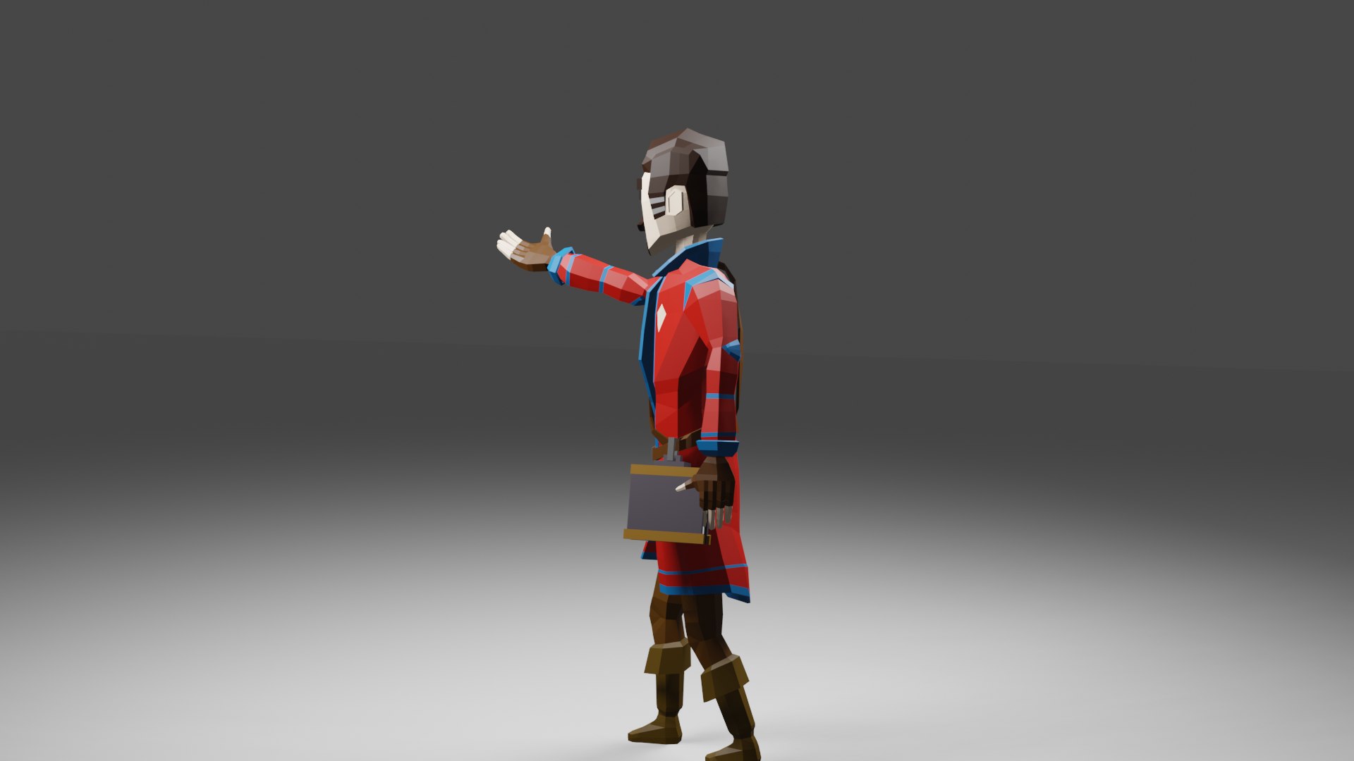3D Low Poly Mage - TurboSquid 1864778